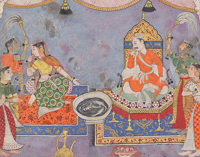 TUTINAMA Tales Of The Parrot Painting By Prasenjit Dhar, 45% OFF